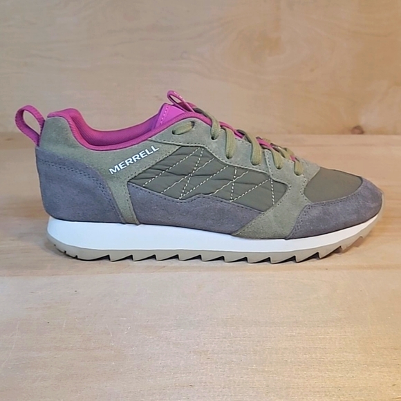 Merrell | Shoes | Merrell Alpine Gray And Pink Sneakers With Womens ...